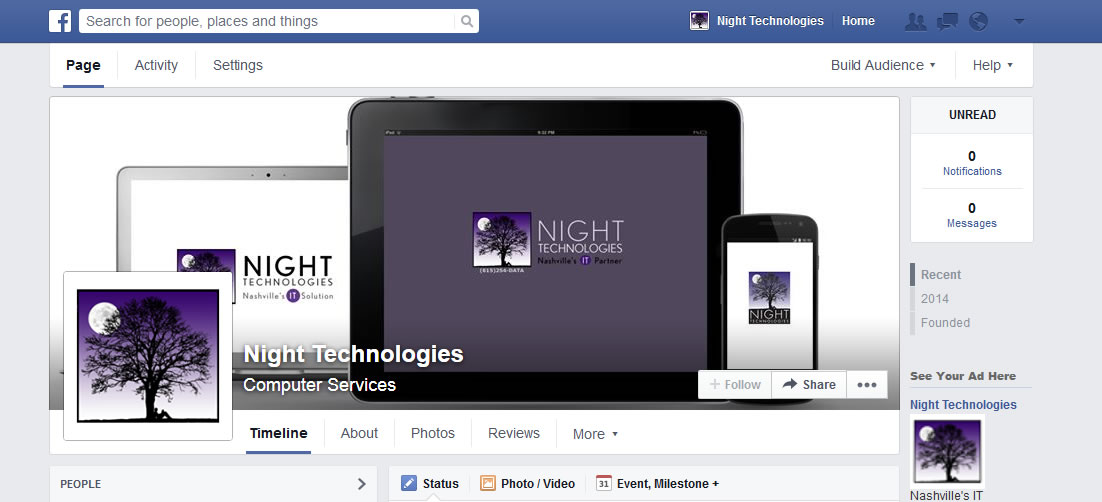 Our Official Facebook Page | Night Tech